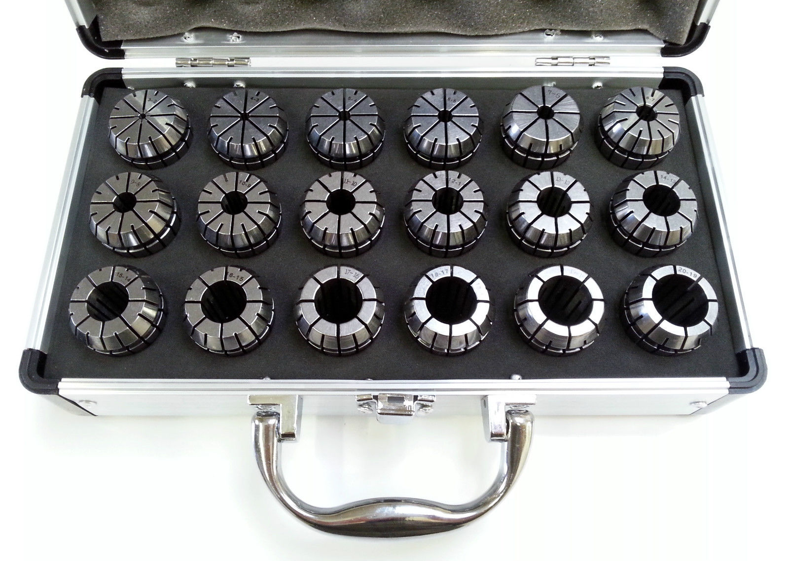 ER32 Collet Set - 18 Piece Collet Sets